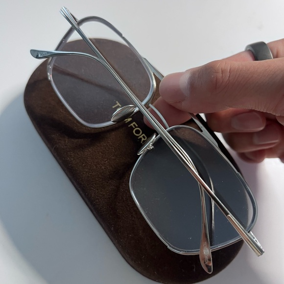 Tom Ford | Accessories | Tom Ford Silver Mens Glasses | Poshmark